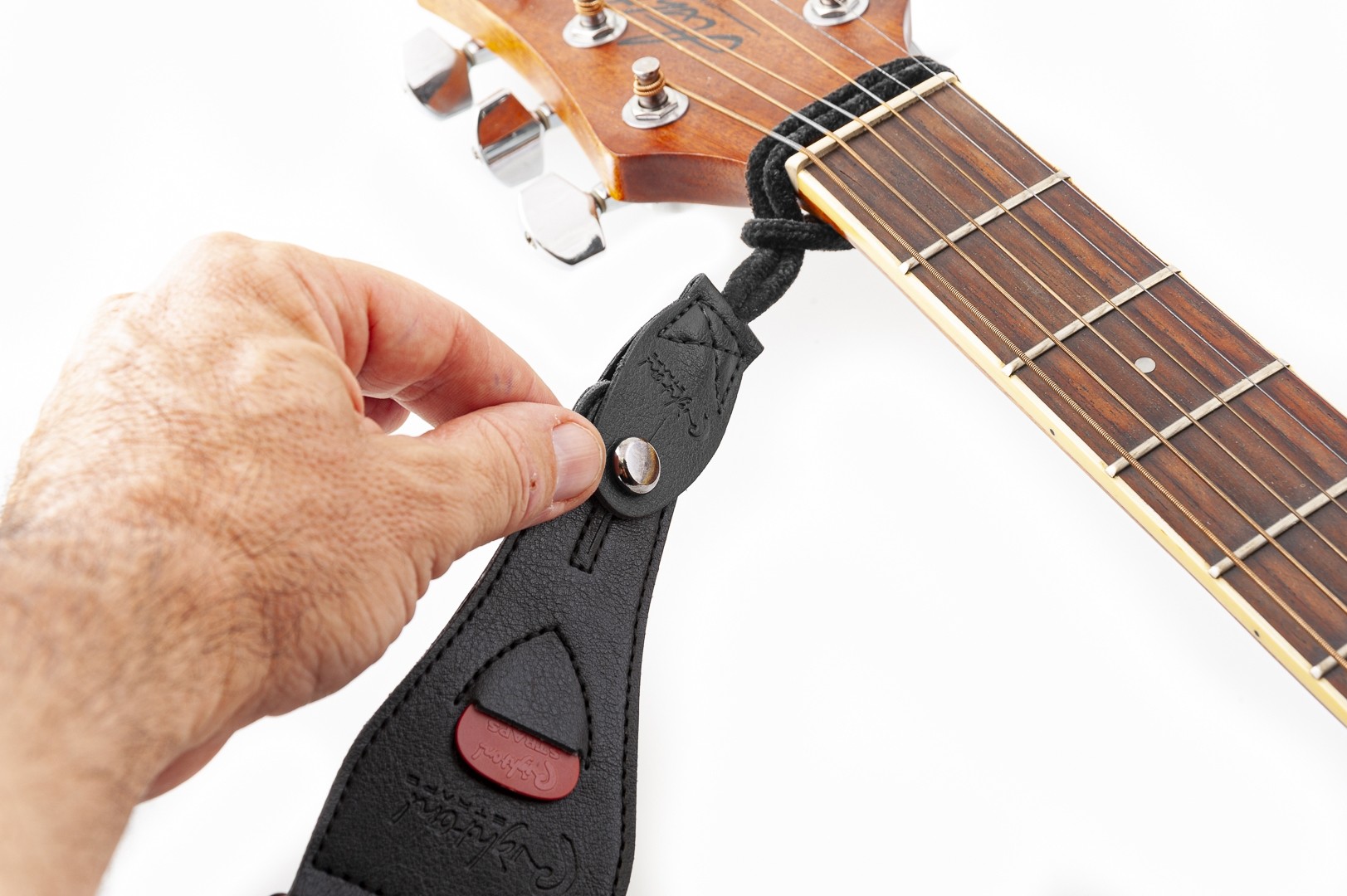STRAP-LINK-PRO-BR RIGHTON EN COLOR MARRON - GUITARRA - BANDOLERAS ...